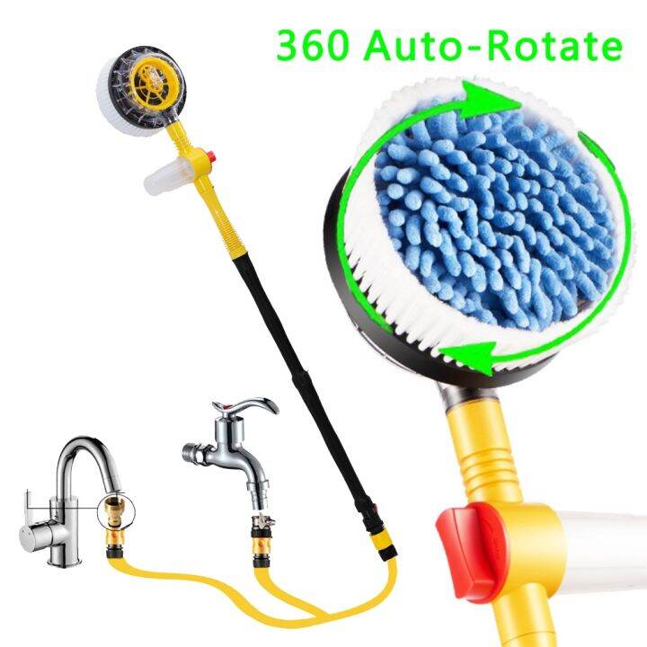 【TIMIN Home Tools】 ที่ถอดออกได้360องศาหมุนอัตโนมัติแปรงล้างรถใหม่ ...