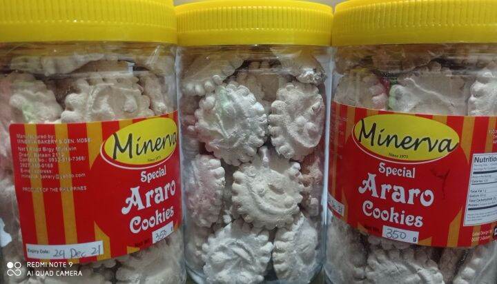 Minerva Special Araro Cookies from Bataan | Lazada PH