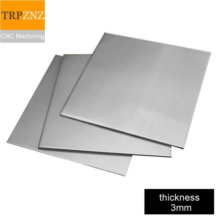 Factory sales 3mm thickness 304 Stainless steel plate brushed finish ...