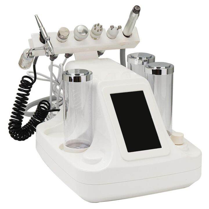 6 in 1 Hydra Dermabrasion Aqua Facial Machine With Ultrasonic Cold ...