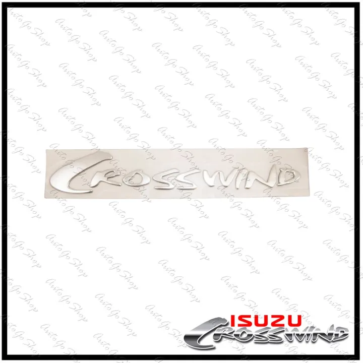 Crosswind OEM Rear Trunk/Side Emblem ( Silver ) | Lazada PH