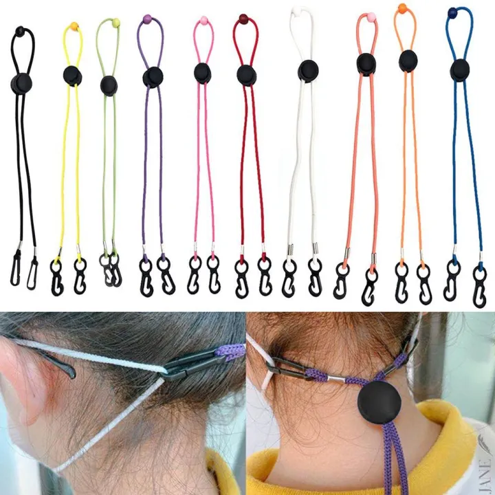 Face Mask Lanyard Strap Holder Mask Hanging Rope Adjustable Strap ...