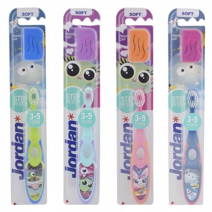 JORDAN STEP 2 TOOTHBRUSH 3-5 (SOFT) 1'S | Lazada