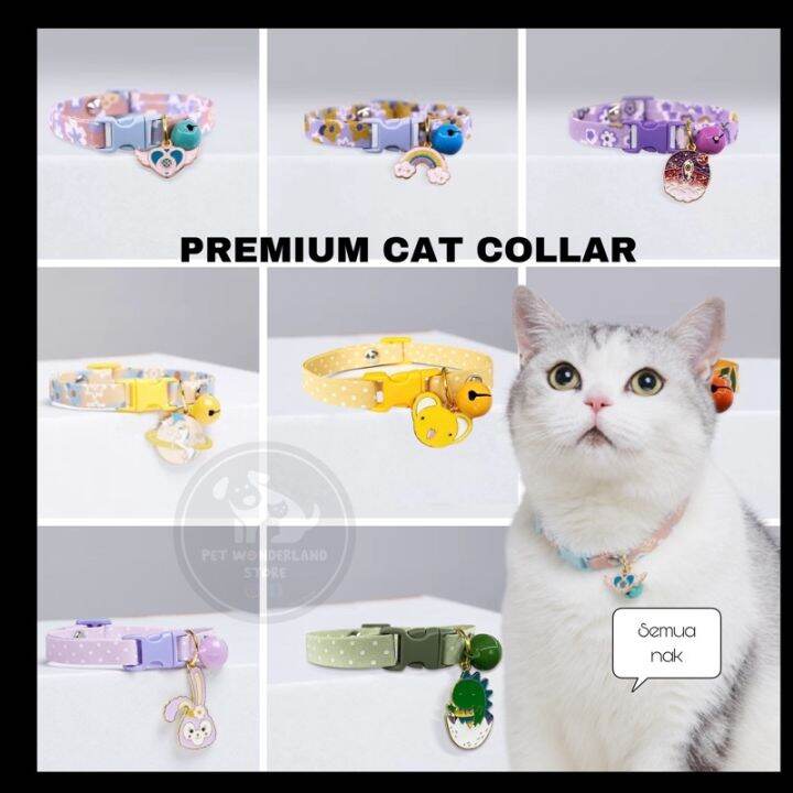 🔥READY STOCK 🔥 Premium Cat Collar Kucing Collar 猫咪狗狗高品质项链 | Lazada