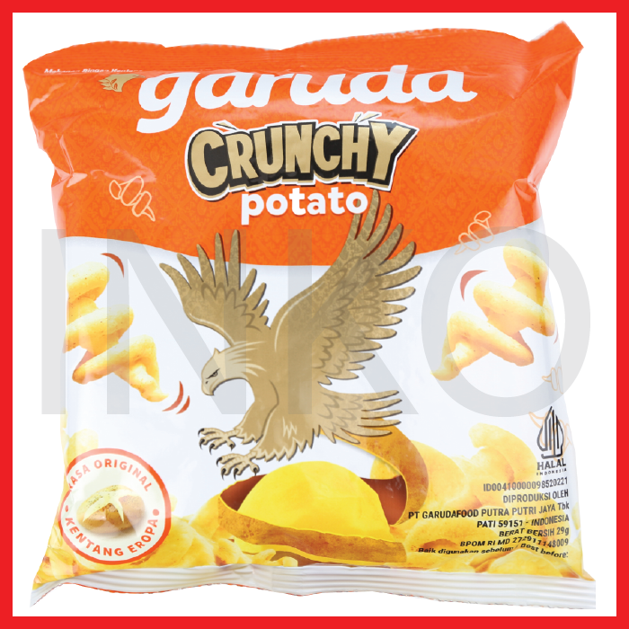 [CTN] GARUDA CRUNCHY POTATO RASA ORIGINAL KENTANG EROPA 40X29GR ...
