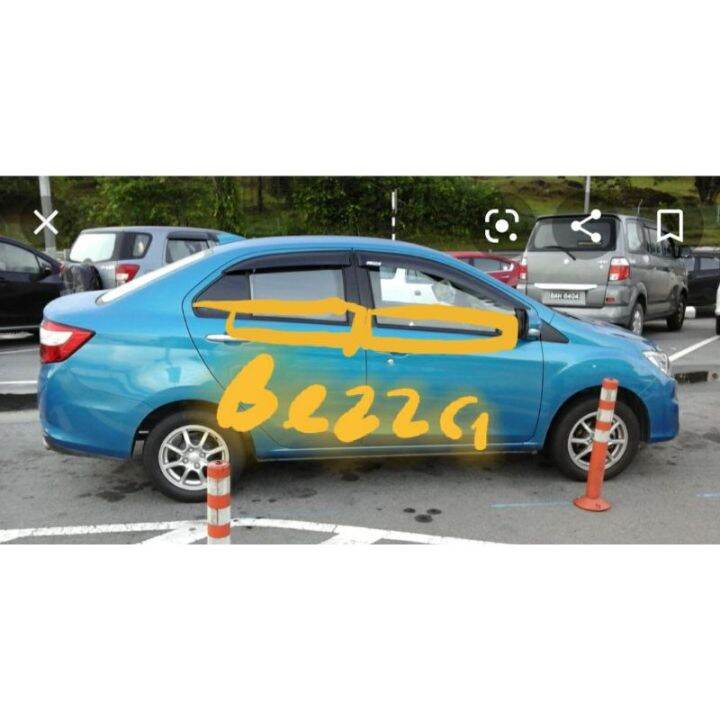OEM PERODUA BEZZA DOOR GLASS OUTER MOULDING LINING | Lazada