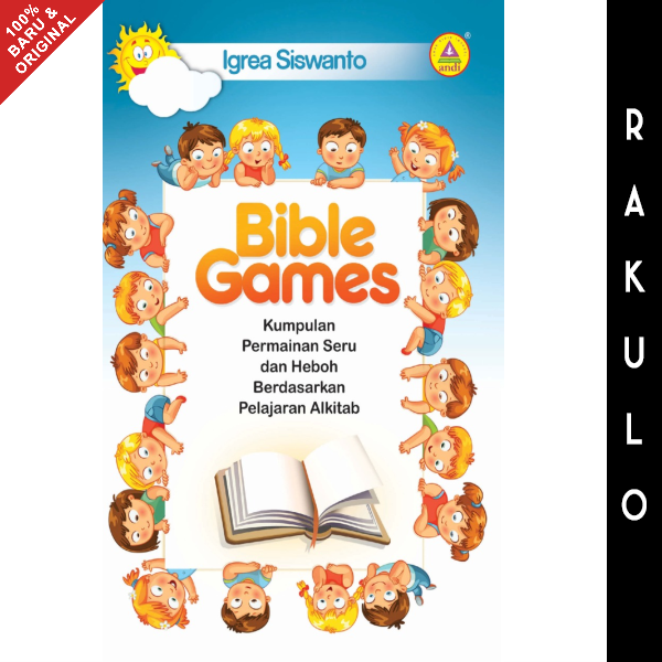 Buku Anak Bible Games Permainan Seru Pelajaran Alkitab Sekolah Minggu ...