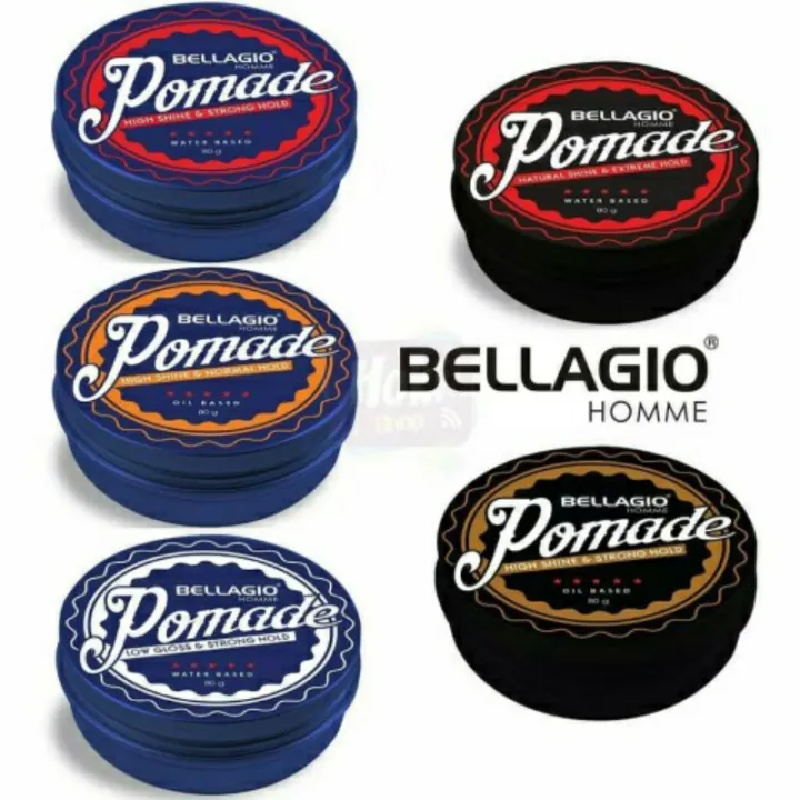 Bellagio Pomade And Kids 80 gr | 40gr Extreme Hold|Strong HoldPomade Bellagio Original 100% ...