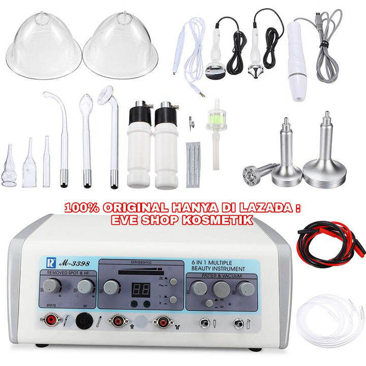 6 IN 1 ULTRASONIC HIGH FREQUENCY GALVANIC FACIAL SPOT REMOVER MULTIPLE ...