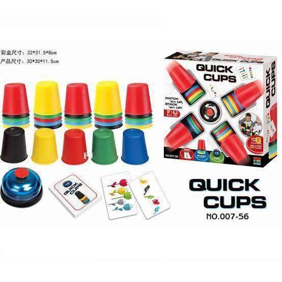 Quick Cup เกมเรียงแก้วสี เกมส์ฝึกสมาธิ เกมส์เรียงแก้วสแต๊ค ตามการ์ด ...
