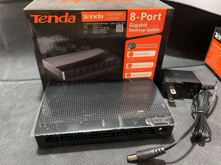 SG-108 TENDA GIGABIT SWITCH HUB | Lazada PH