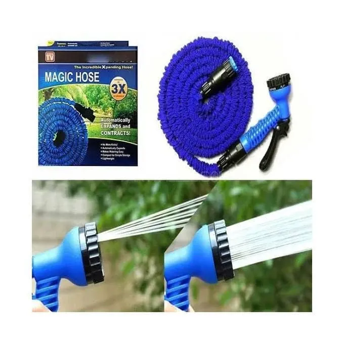 RJSHOP Magic Hose Expandable Flexible Plastic Hose With Spray Gun ...