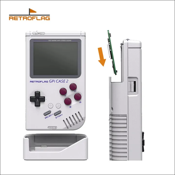 Retroflag GPi Case 2 Deluxe Edition with Dock Support HDMI Output for Raspberry Pi CM4 with 3.0 ...