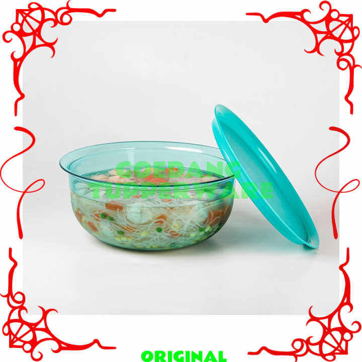 Wadah Sayur Tupperware Tempat Makanan Tupperware Baskom Tutup | Lazada ...