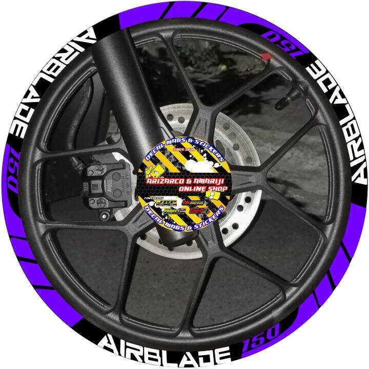 HONDA AIRBLADE 150 NEW STYLE DECAL MAG STICKER GOOD FOR 2 MAGS | Lazada PH