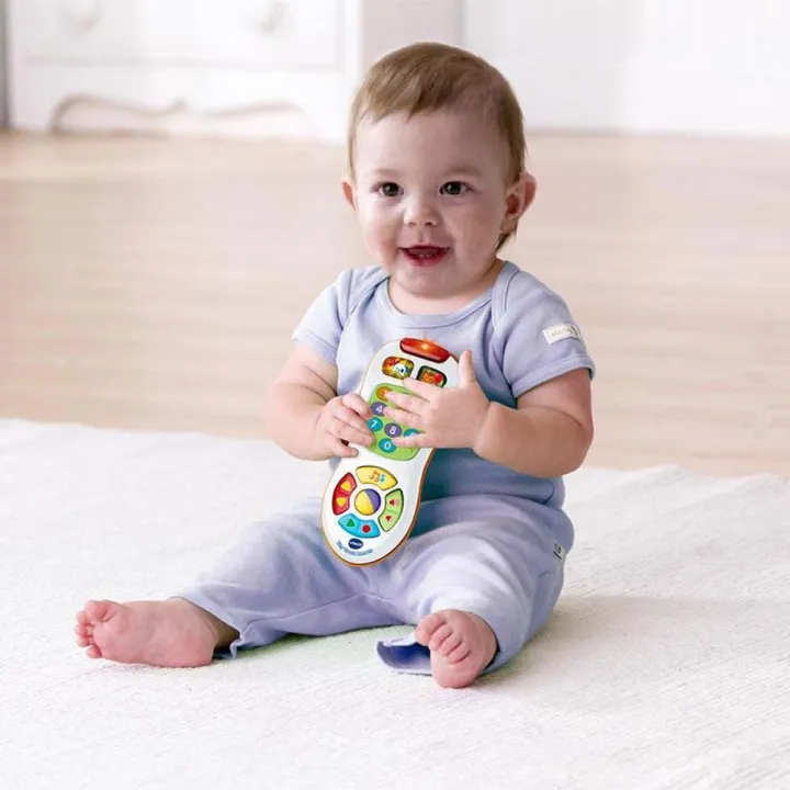 [คูปองลดเพิ่ม 10%] Vtech Tiny Touch Remote ของเล่น รูปโทรศัพท์ ส่งเสริมการเรียนรู้ ภาษาอังกฤษ ...