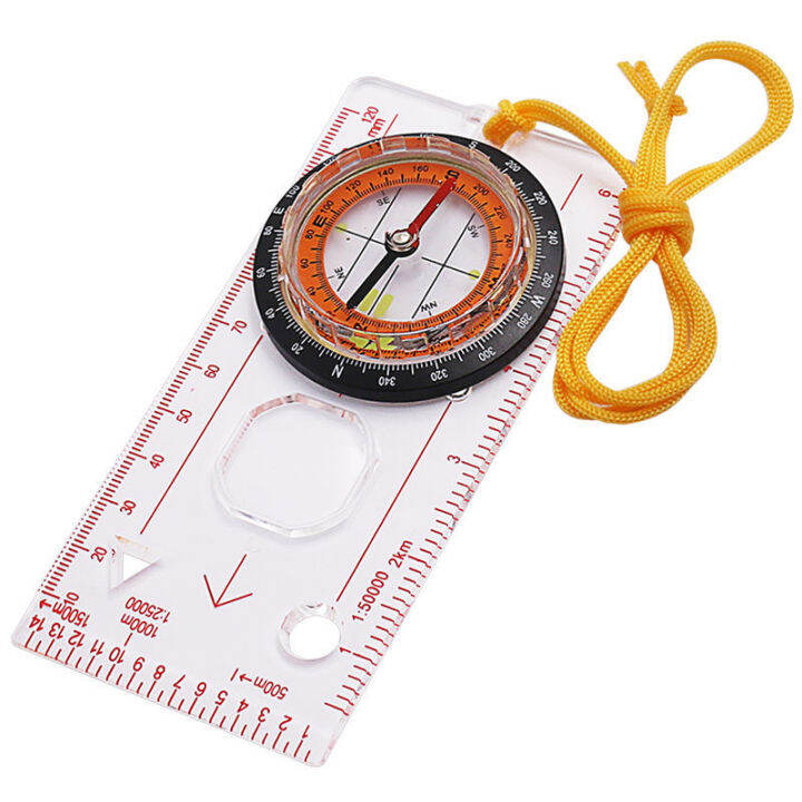 Scale Compass Outdoor Travel Survival Supplies Scale Map Compass ...