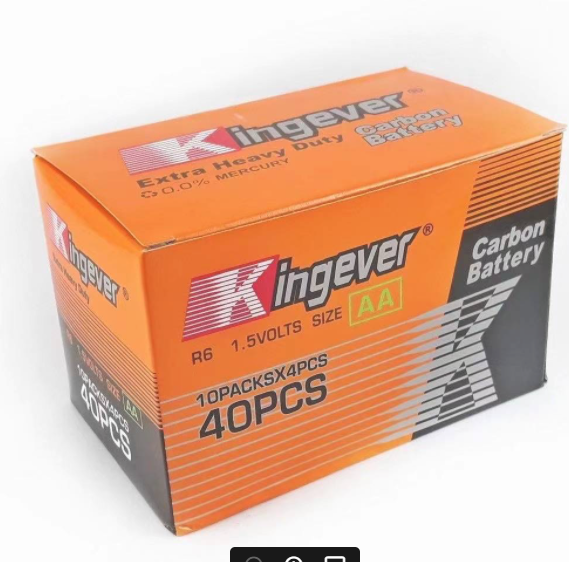 Kingever Battery 1 BOX Double A Battery Triple A Battery AA 2A / AAA 3A ...