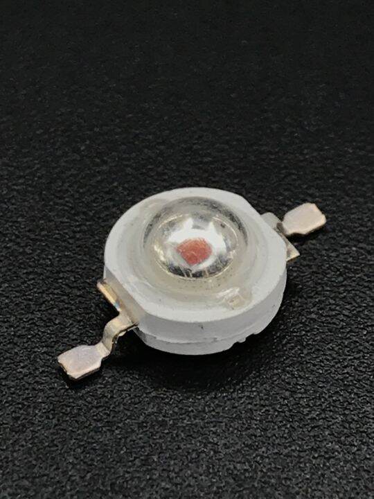 LED CHIP 3W 2-PIN ORANGE HIGH POWER, 170-190Lm 6000K LED BEAD EMITTER ...