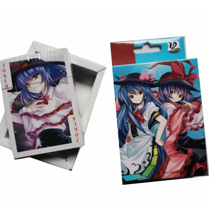 Japanese style Anime Touhou Project Cards Toy Cosplay Board Game Cards ...