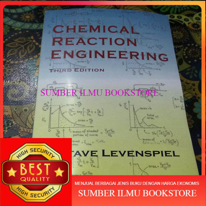 [COMB BINDED] Chemical Reaction Engineering 3th Third Edition Octave Levenspiel 3 | Lazada