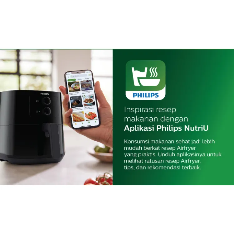 Jual Philips Air Fryer 4.1l Hd9200/91 / Hd9200 Low Watt - Garansi Resmi Di Seller Sinar Agung ...