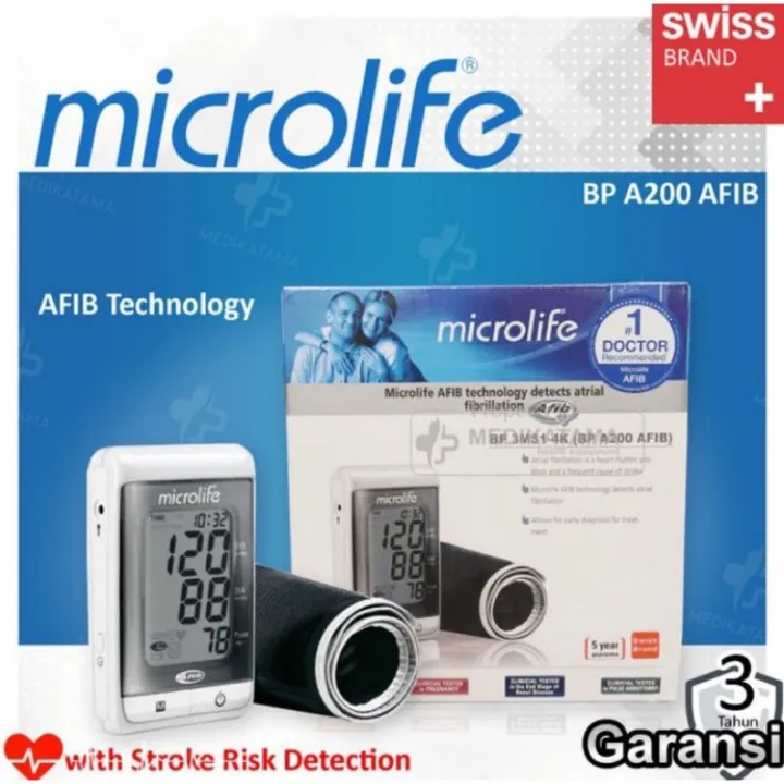 Tensi Meter Digital Microlife BP A200 AFIB | Lazada Indonesia