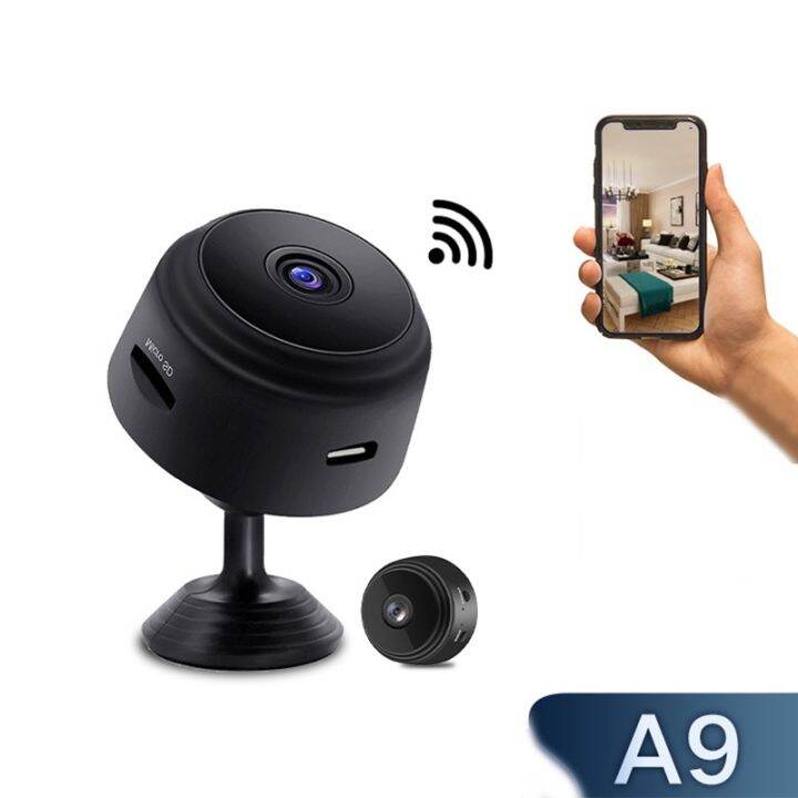 Wireless A9 Mini Camera Wifi Hd 1080P Micro Kamera Kecil Smart Ip ...