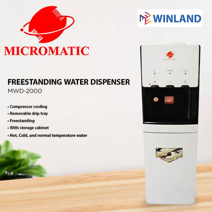 MICROMATIC by Winland Freestanding Water Dispenser Compressor Type ...