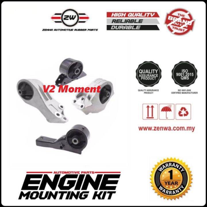 Exora / Preve / Suprima S Turbo (Auto) Engine Mouting Set (ZW/Zenwa) 4 ...