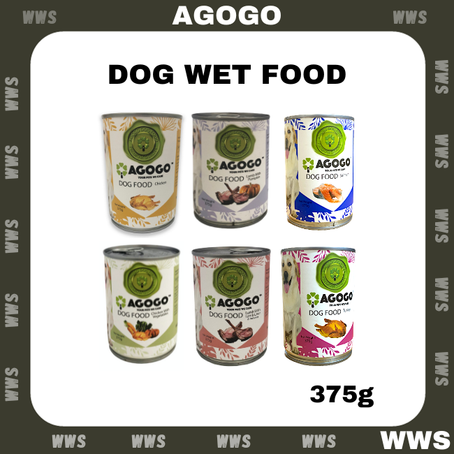 Agogo Dog Can Food # Dog Wet Food # Chicken, Chicken Vegetable, Lamb ...