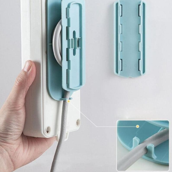 Self Adhesive Power Wall-Mounted Power Strip Holder Mount | Lazada PH