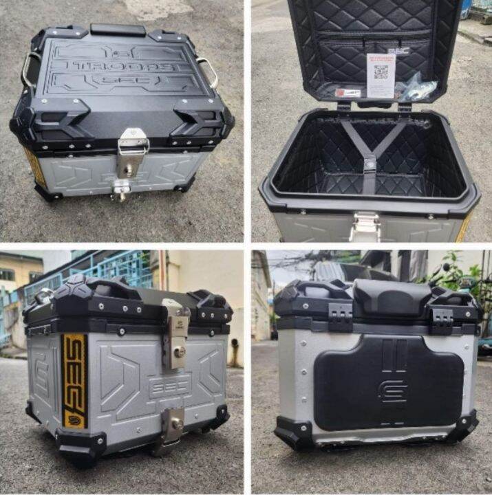 SEC Alloy Top Box 30L 45L EMPEROR V2 Kryptonite HOSTILE Troops ...