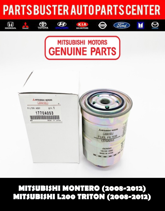 Genuine Fuel Filter for Mitsubishi Montero (2008-2012) Gen 2 - 1770A053 ...