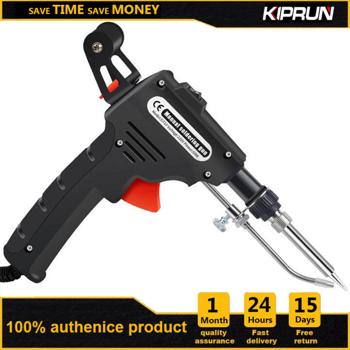 KIPRUN Auto Welding Soldering Iron, 220V 60W Electric Soldering Iron ...