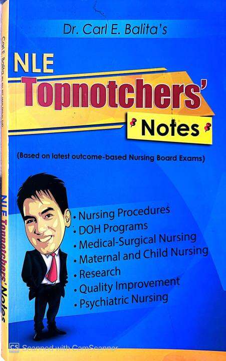CBRC NLE (Nursing Licensure Examination) TOPNOTCHERS' NOTES | Lazada PH CBRC NLE (Nursing Licensure Examination) TOPNOTCHERS' NOTES | Lazada PH