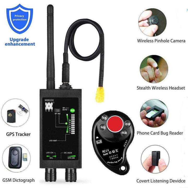 Radio Anti Spy Detector Fbi Gsm Rf Wireless Signal Auto Gps Tracker Hidden Camera Finder Bug