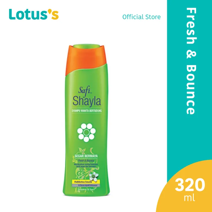 Safi Shayla Fresh & Bounce Shampoo 320ml | Lazada