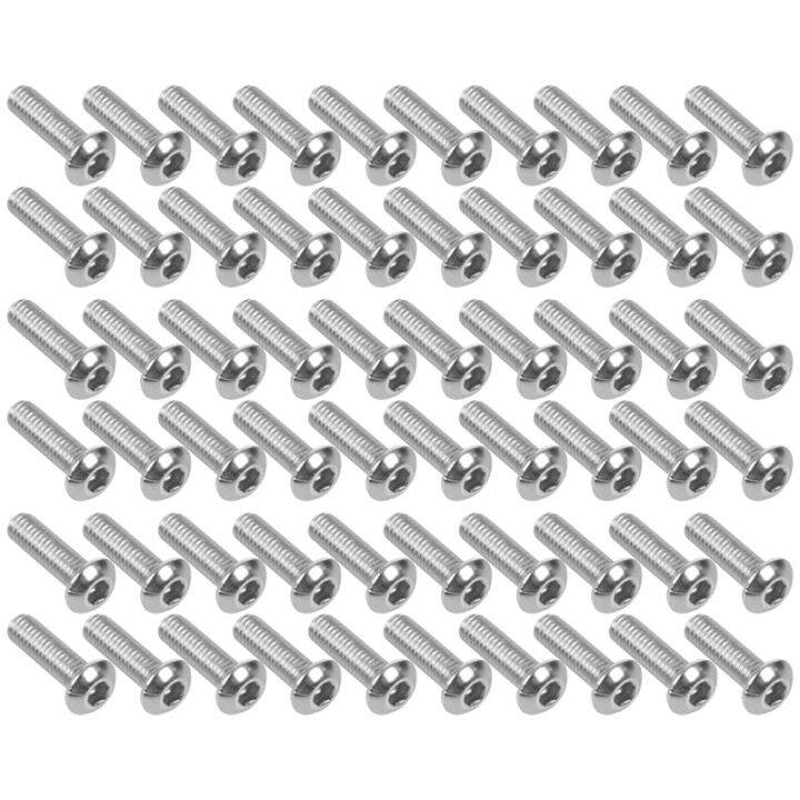 Stainless Steel Button Head Screw, Hex Socket Bolts Type:M3 / 3mm Bolt ...