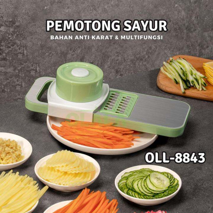 【COD】Vegetable Cutter Premium 6 Mata Pisau Parutan Sayur Dan Buah ...