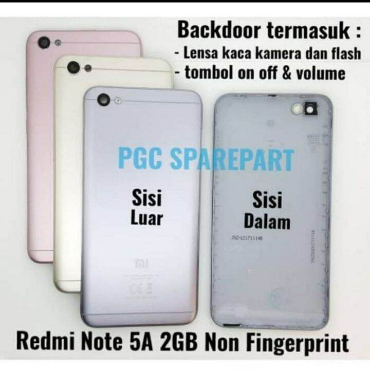 Backdoor Tutup baterai Kesing Belakang Xiaomi Redmi Note 5A Original | Lazada Indonesia