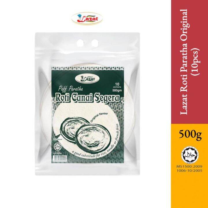 Lazat Roti Canai - Original 10's / Frozen Roti Canai 10pcs | Lazada