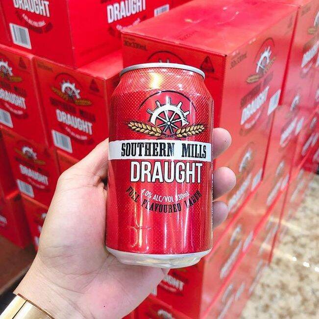 Thùng 30 lon Bia Đỏ Southern Mills Draught - Bia Úc - lon 330ml | Lazada.vn
