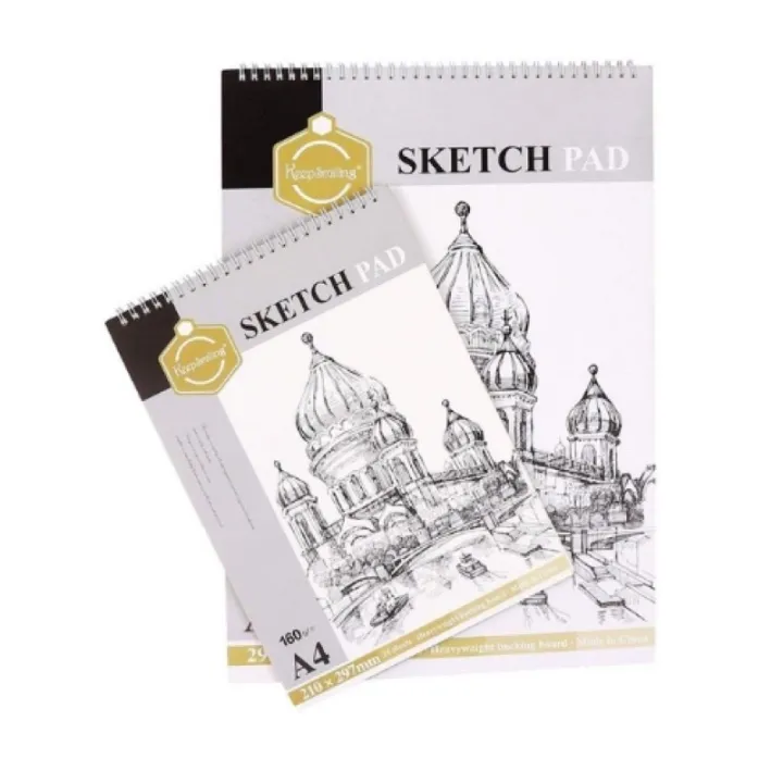 A4 Keep Smiling Sketch Pad 160gsm | Lazada PH