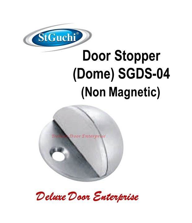 St Guchi Door Stopper (Dome) SGDS-04 (Non Magnetic) / Door Stopper | Lazada