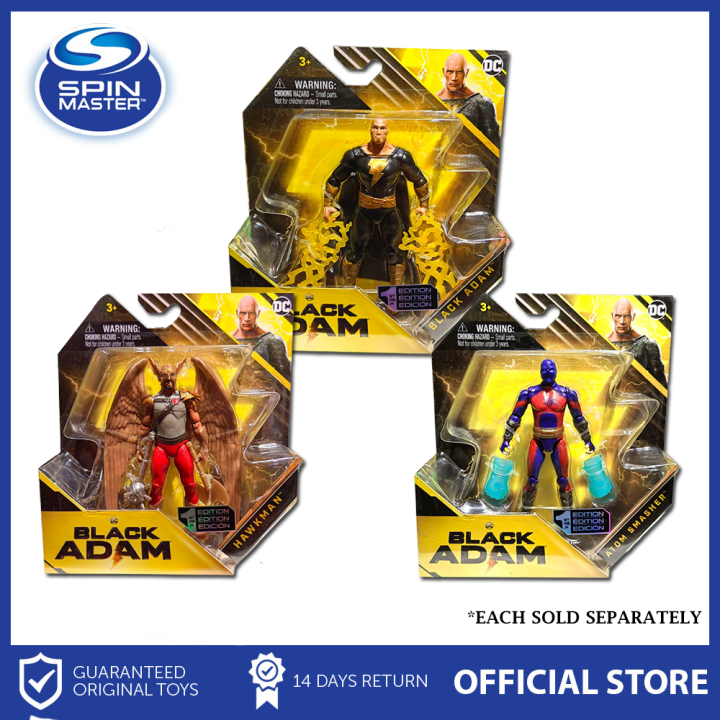 Spin Master DC Black Adam 4" ( Hawkman, Black Adam, Cyclone, DR. Fate ...