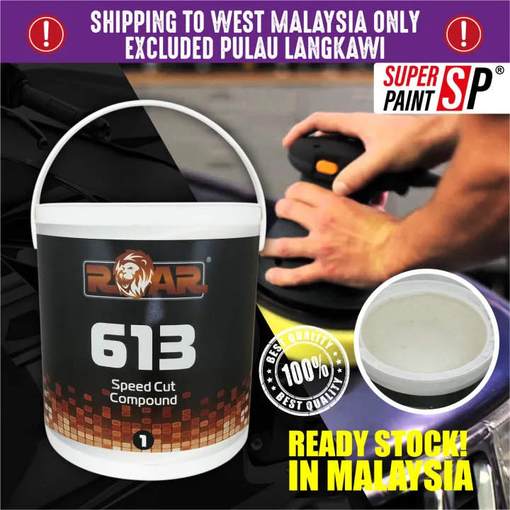 Roar 613 [ Speed Cut Compound ] 3kg Standard Rubbing Compound Polishing Wax Hardware for Car ...