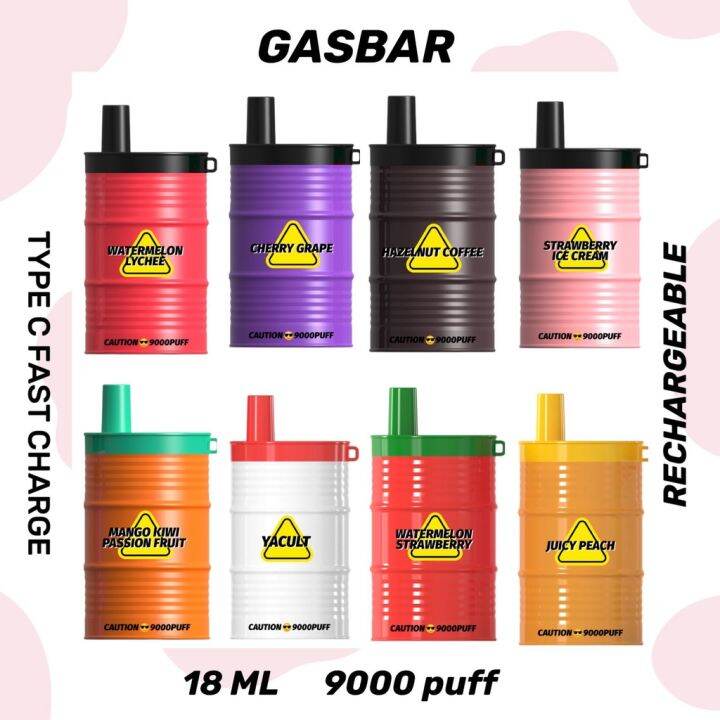 Gasbar 9000 Disposable Vape Pod kit | Lazada PH