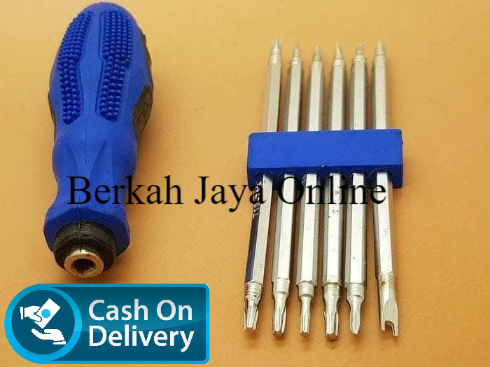 Obeng 1 Set Bolak Balik 12in1 Plus dan Minus | Lazada Indonesia