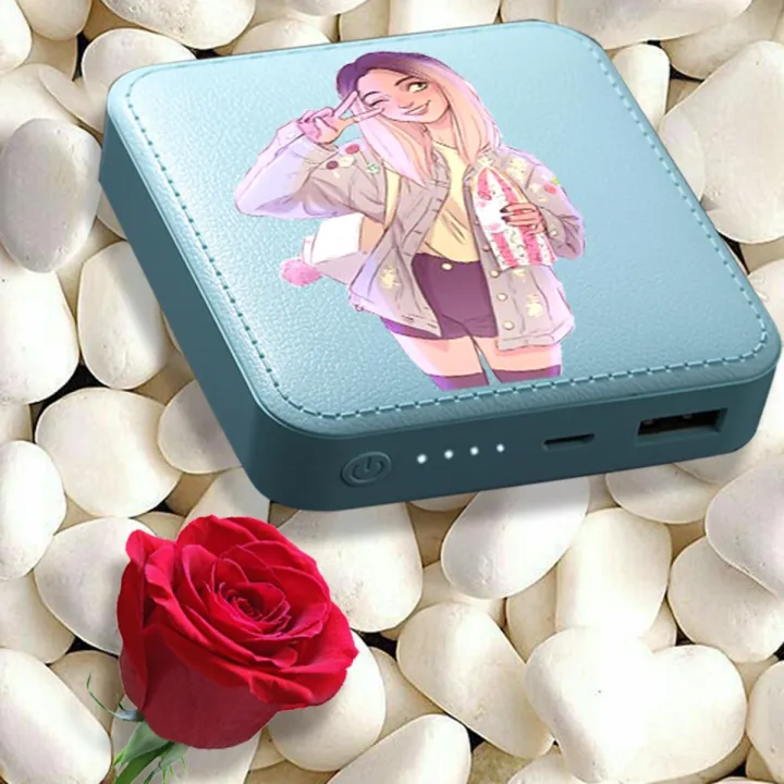 cute gril design for 10000mAh universal power bank | Lazada PH